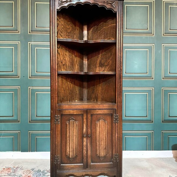 Oak Corner Unit - Etsy UK