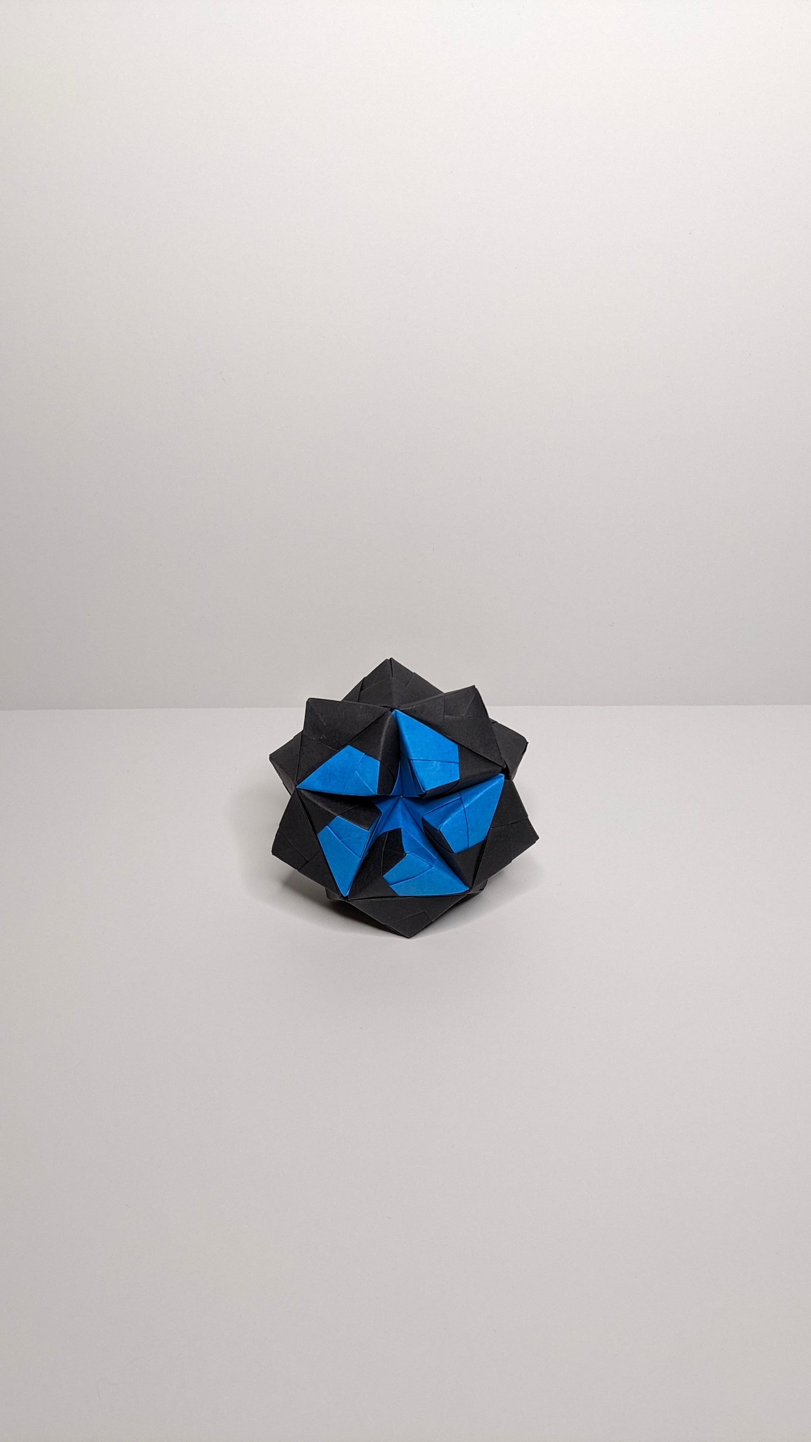 Modular Origami 2-sided Compressed Star Decoration - Etsy