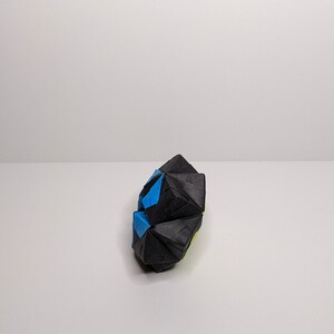 Modular Origami 2-sided Compressed Star Decoration - Etsy