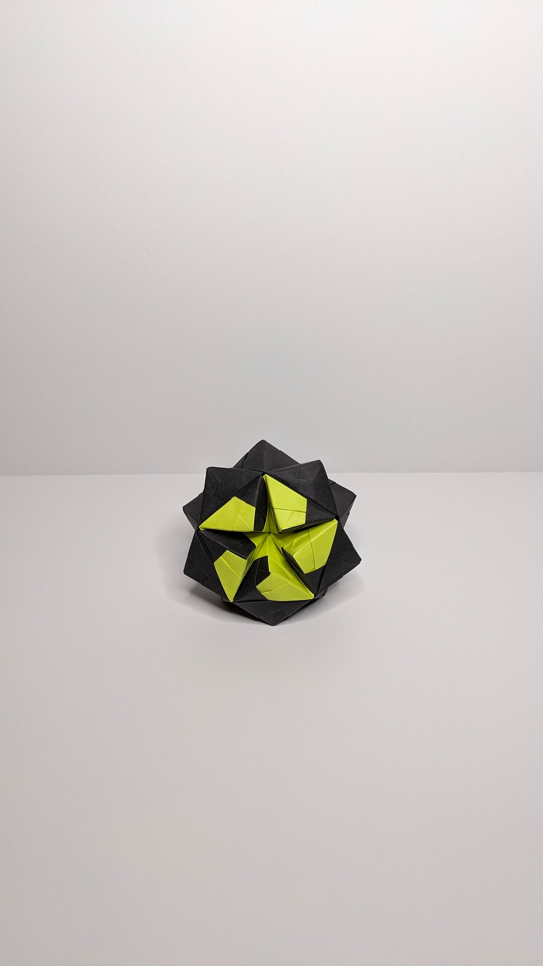 Modular Origami 2-sided Compressed Star Decoration - Etsy