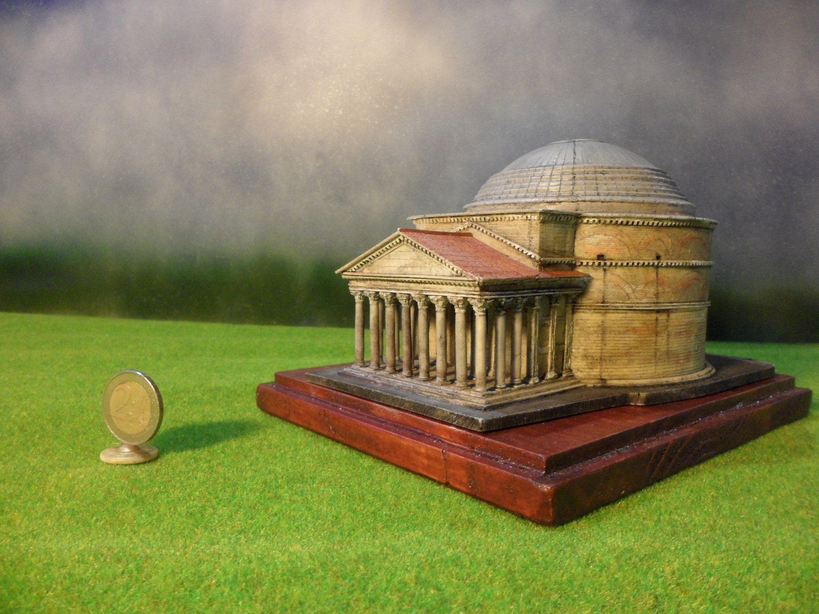 The Pantheon of Rome 1:500 Scale – Handcrafted Masterpiece - Etsy