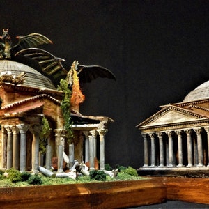 The Pantheon of Rome 1:500 Scale – Handcrafted Masterpiece - Etsy