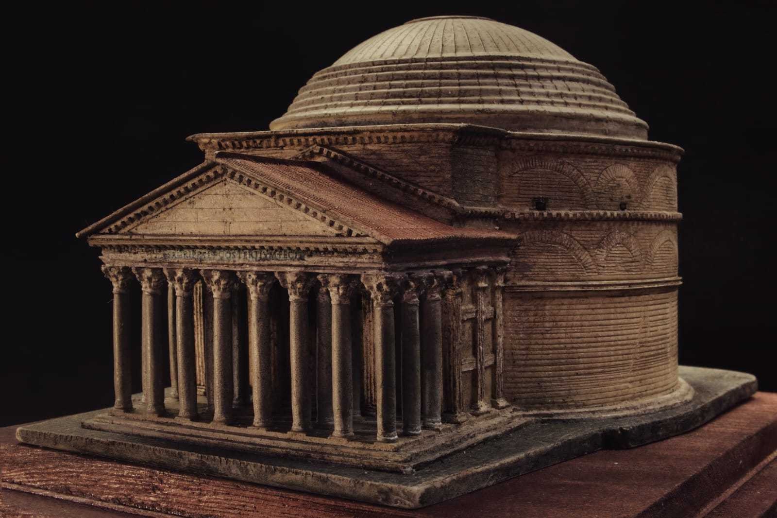 The Pantheon of Rome 1:500 Scale – Handcrafted Masterpiece - Etsy