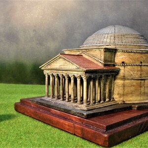 The Pantheon of Rome 1:500 Scale – Handcrafted Masterpiece - Etsy