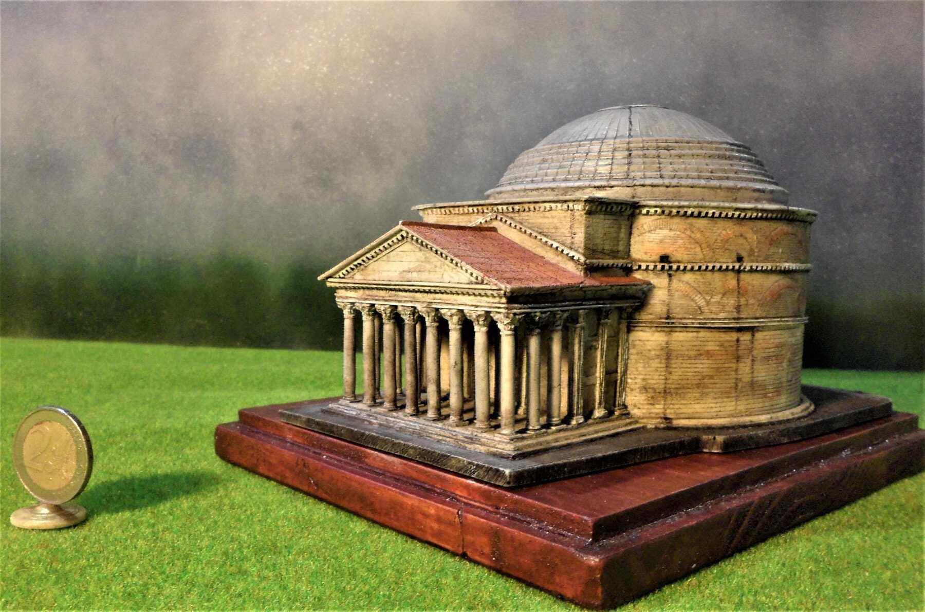 The Pantheon of Rome 1:500 Scale – Handcrafted Masterpiece - Etsy