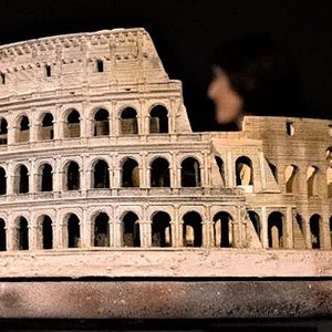 Handmade Diorama Colosseum as It is Today - Etsy