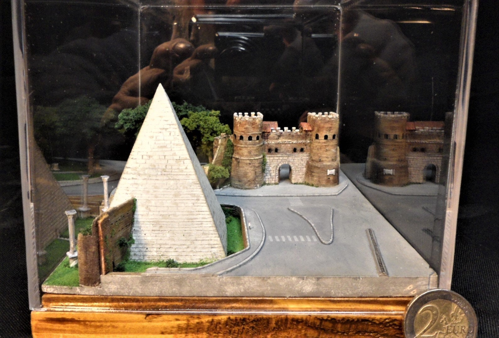 Handmade Diorama Pyramid of Cestius and Porta San Paolo - Etsy UK