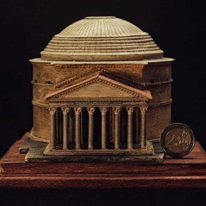 The Pantheon of Rome 1:500 Scale – Handcrafted Masterpiece - Etsy