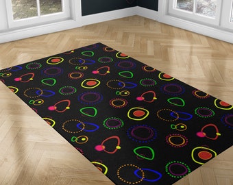 Neon Arcade Carpet - Etsy