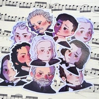 Mozart Sticker: Waterproof Vinyl Sticker for Classical Music Lovers - Etsy