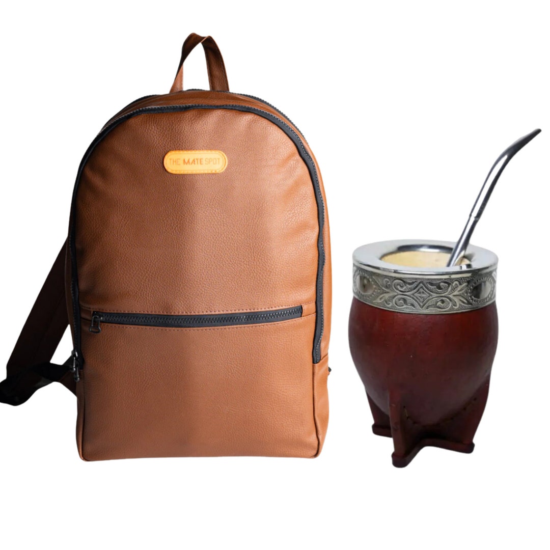 Mate Set, Eco Friendly Backpack and Imperial Gourd Mate - Etsy