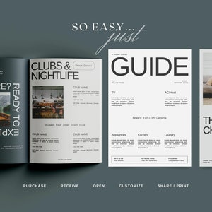 Airbnb Welcome Book Cabin Template | Canva | Cottage | Lake House ...