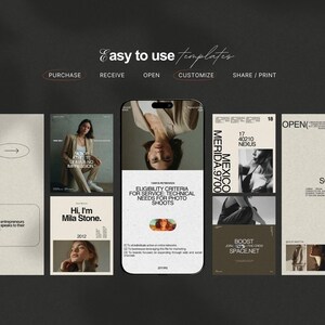 Canva Instagram Story & Post Templates: Social Media Kit Bundle - Etsy
