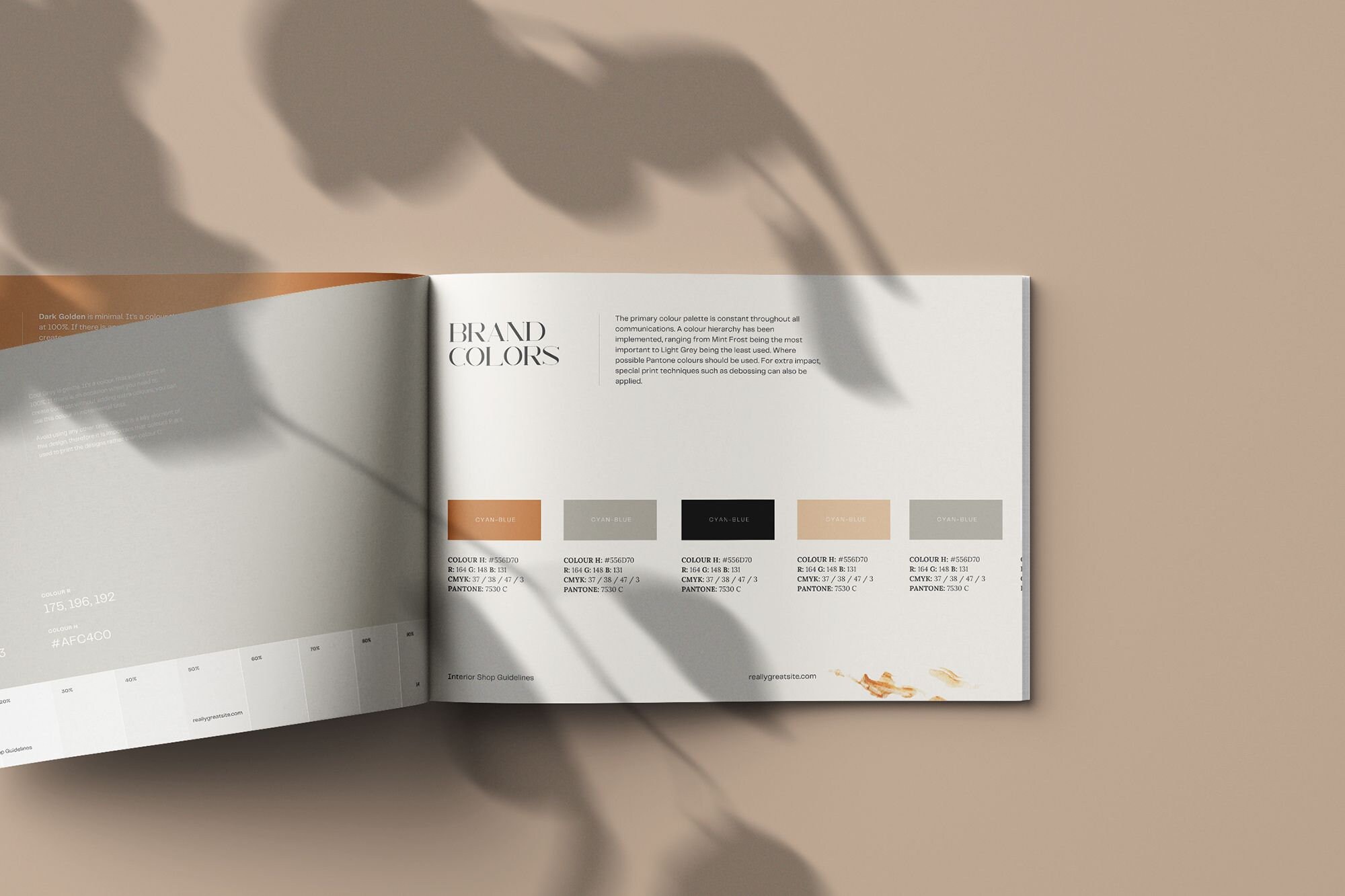Brand Guidelines Template | Branding Kit | Canva Template | Branding ...