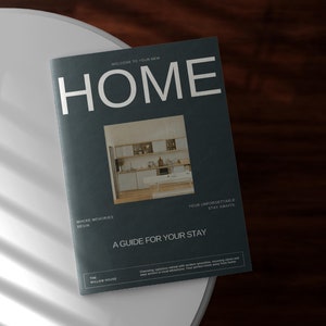 Airbnb Welcome Book Cabin Template | Canva | Cottage | Lake House ...