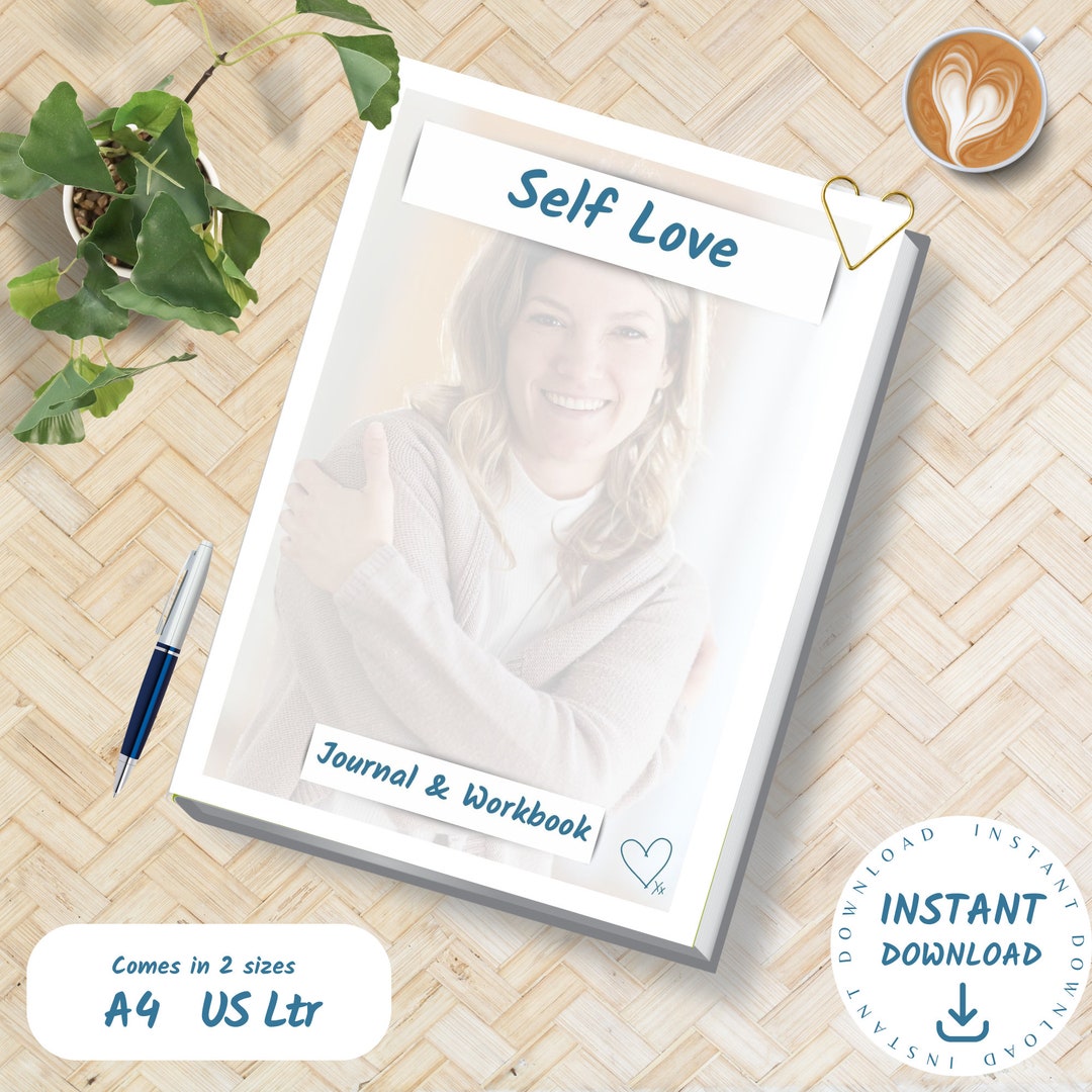 Self Love Journal & Workbook. Learn Skills to Develop Self Love by ...