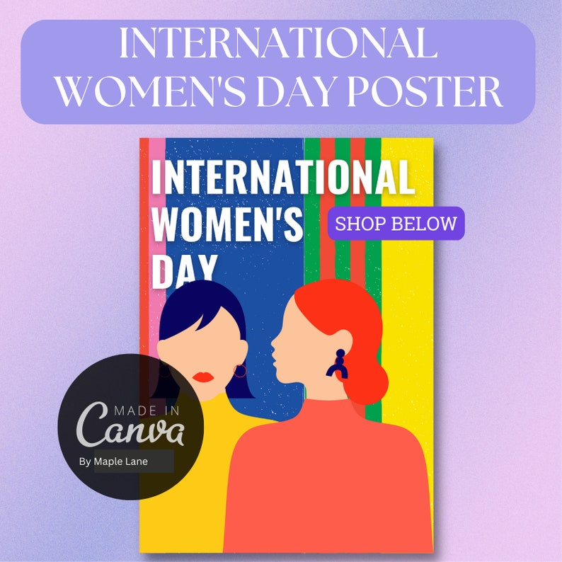 Poster Bundle | International Women's Day | IWD Posters | Set of 8 ...