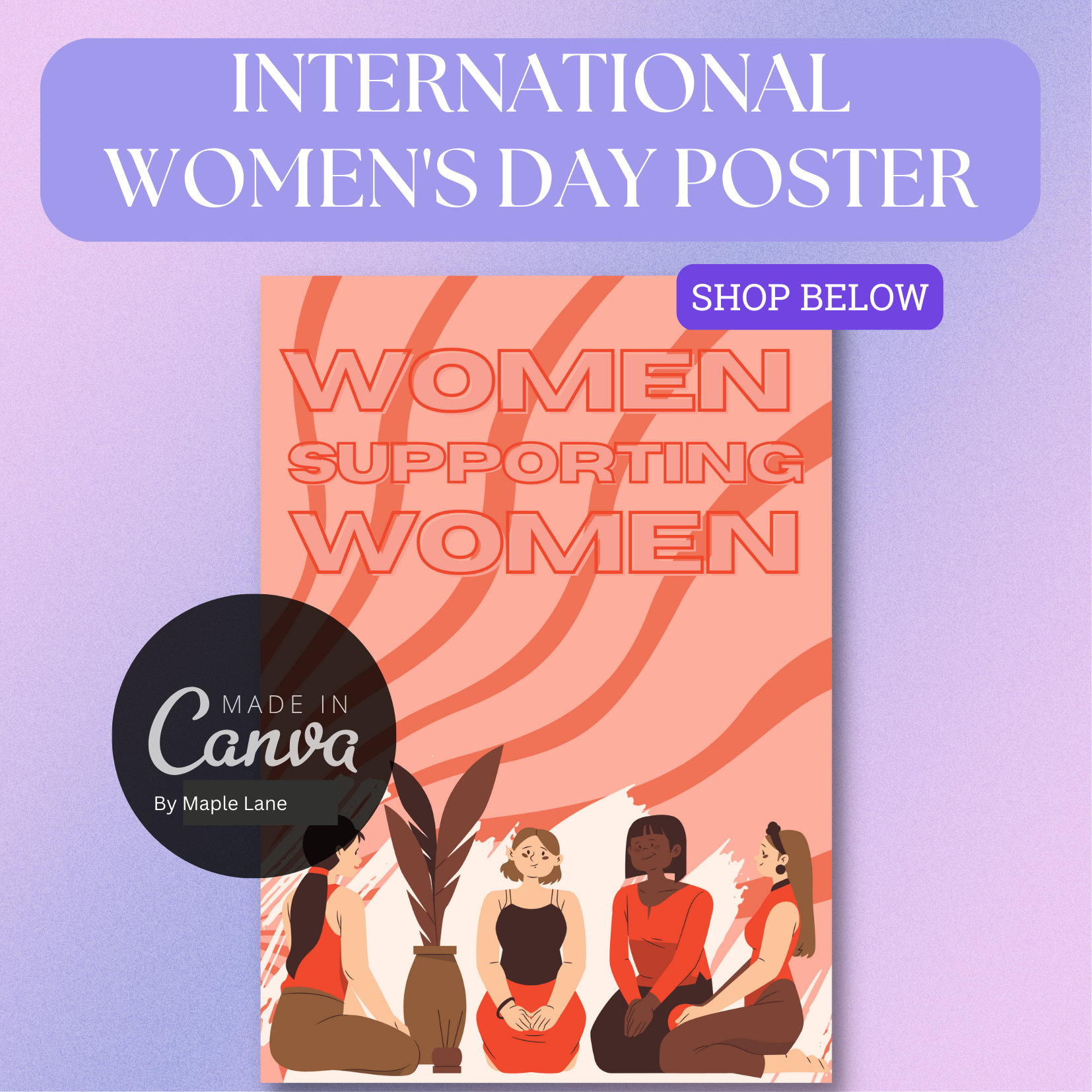 Poster Bundle | International Women's Day | IWD Posters | Set of 8 ...