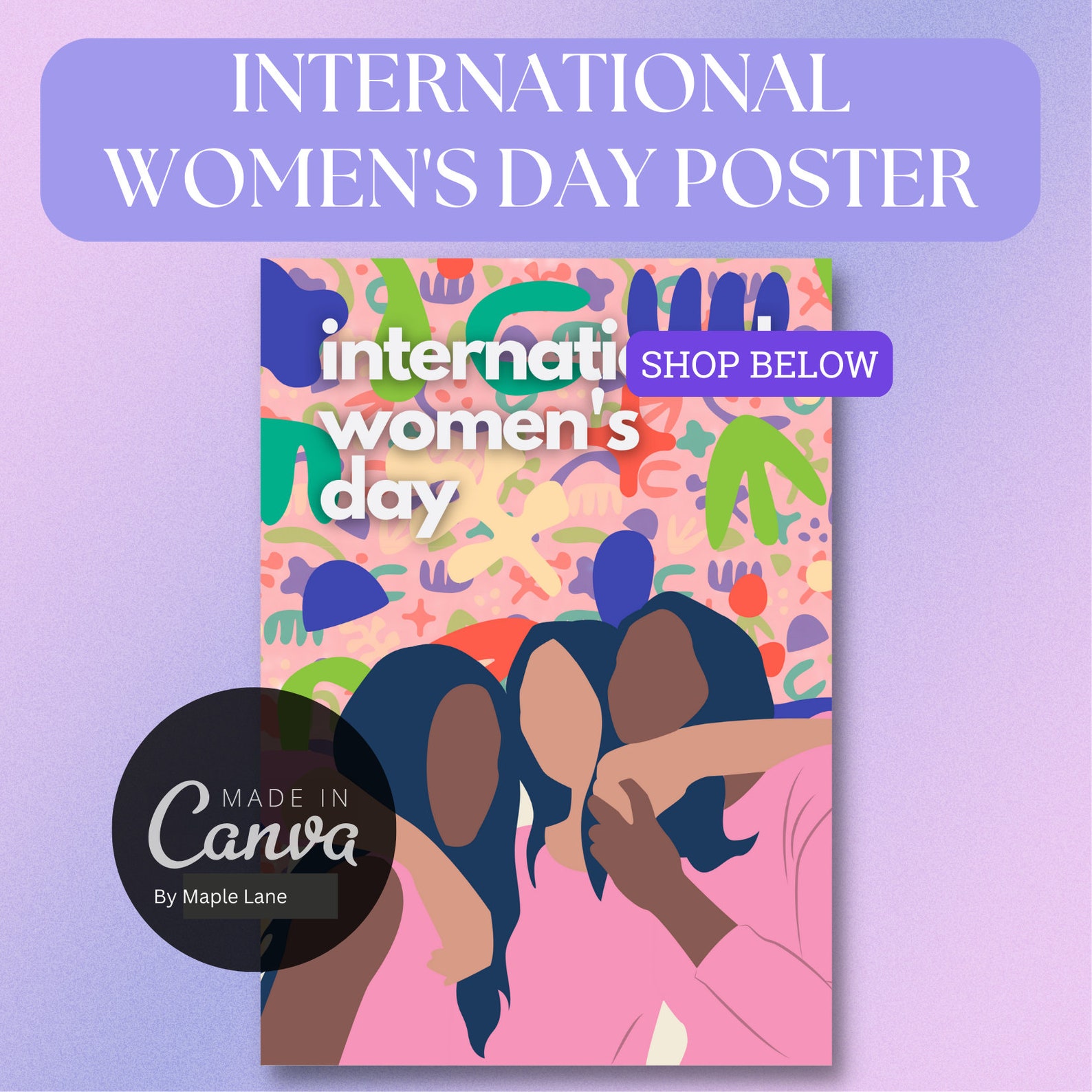 Poster Bundle | International Women's Day | IWD Posters | Set of 8 ...