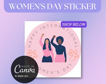 International Women's Day Sticker Pack - Etsy