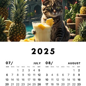 2025 Cat Lovers' Calendar - Etsy