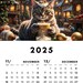 2025 Cat Lovers' Calendar - Etsy