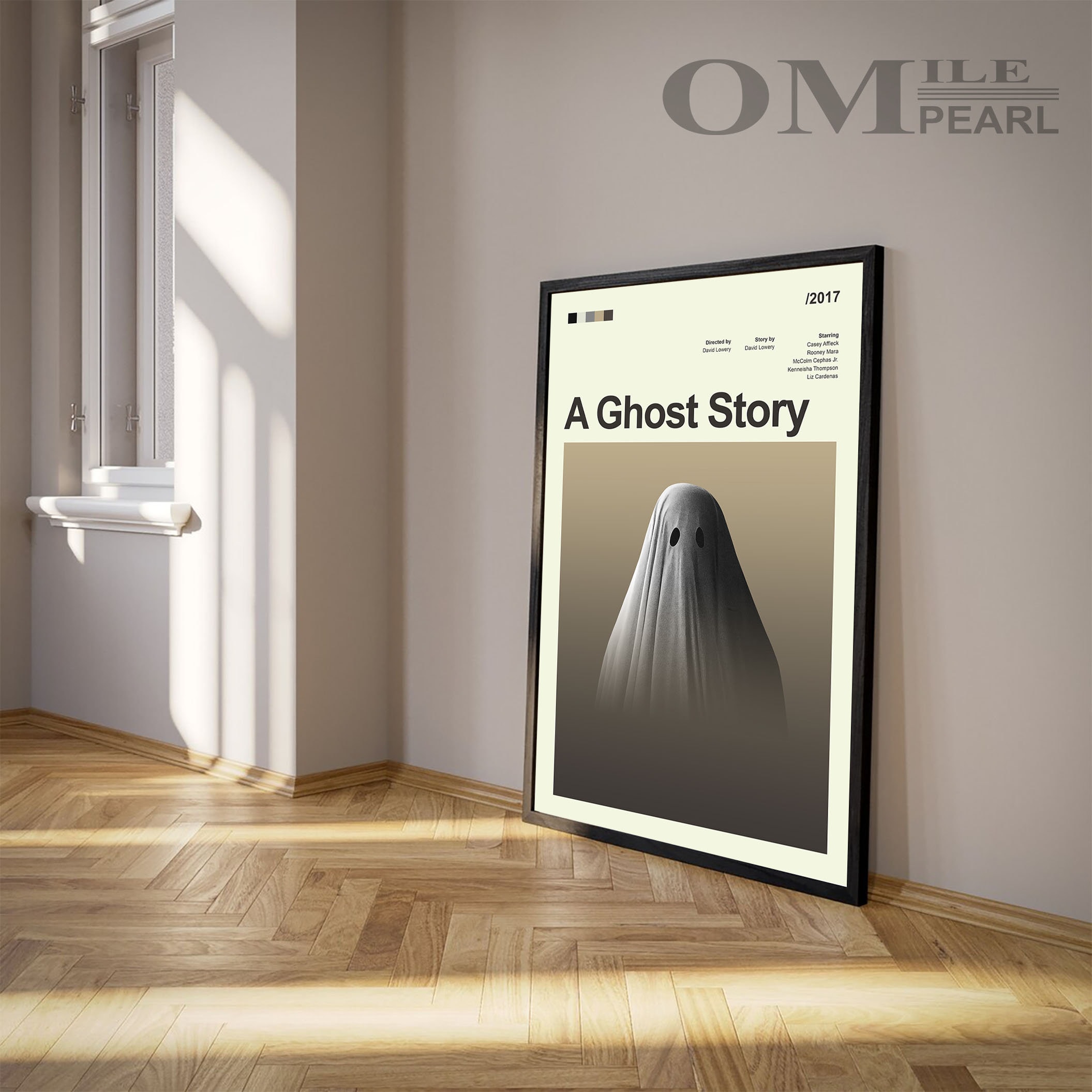 Mid Century Modern A Ghost Story Movie Poster Retro Movie - Etsy