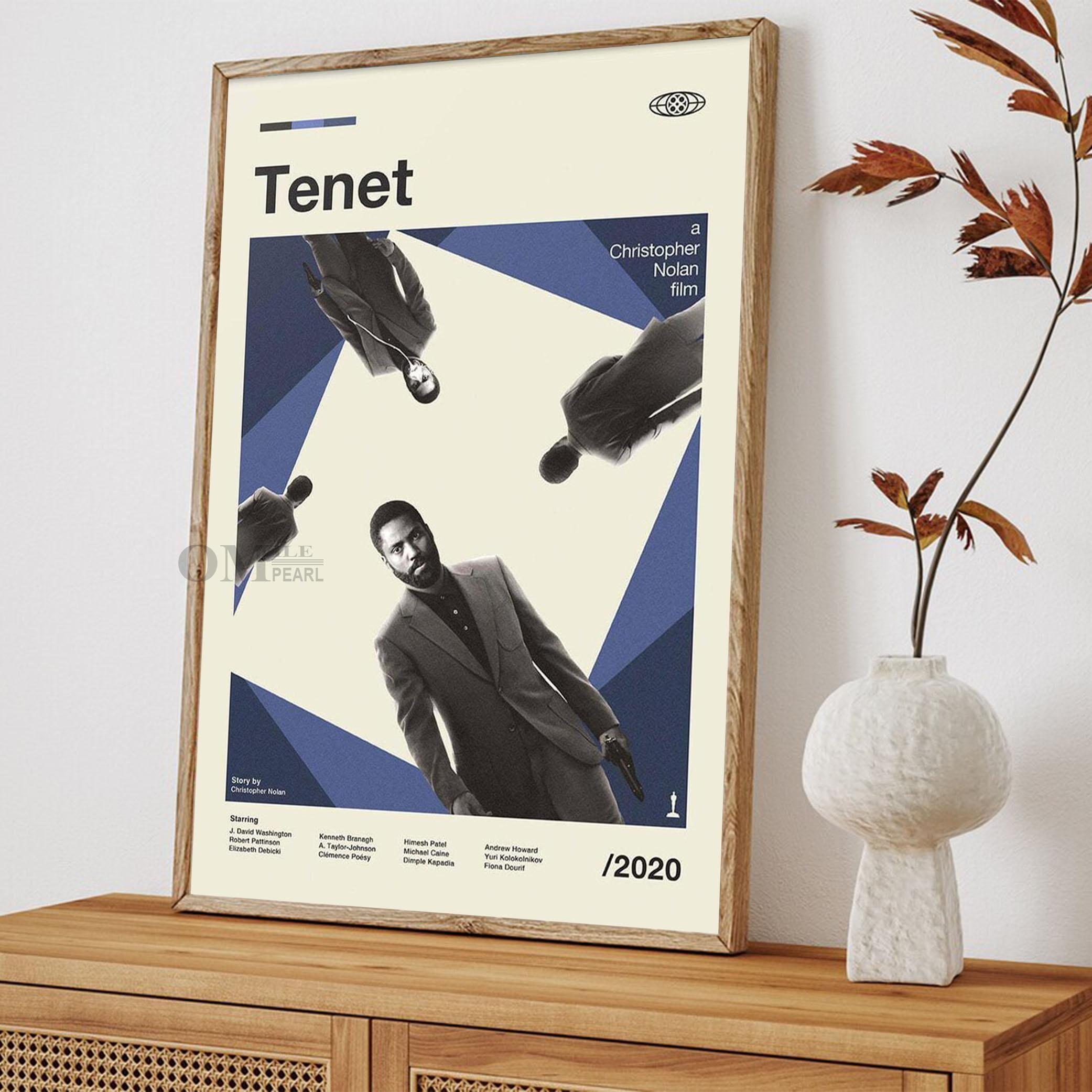 Mid Century Modern Tenet Posters Retro Movie Print Modern - Etsy