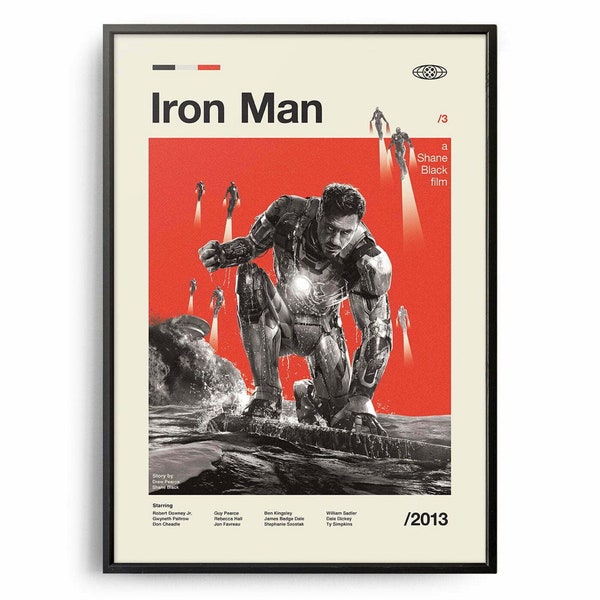Iron Man Poster - Etsy