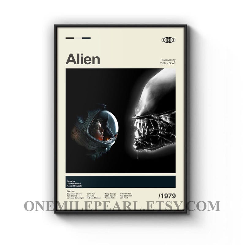 Alien Ripley Poster - Etsy