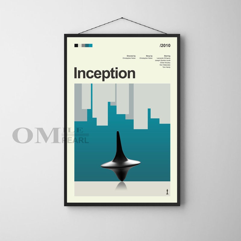 Inception Movie Poster - Etsy