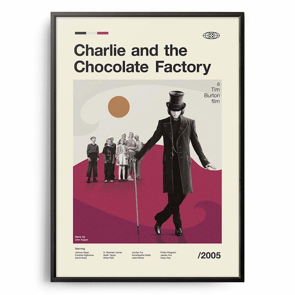 Charlie and the Chocolate Factory Print - Etsy