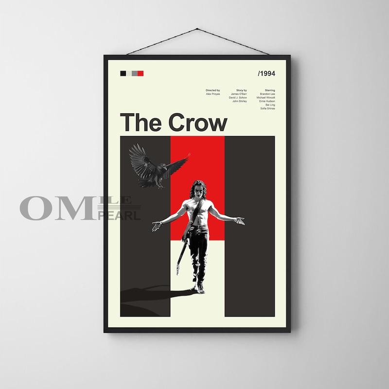 Crow Poster - Etsy