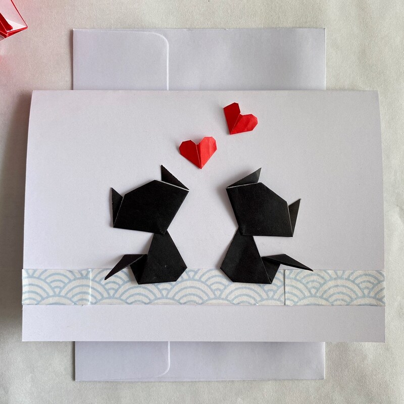 Origami Card - Etsy