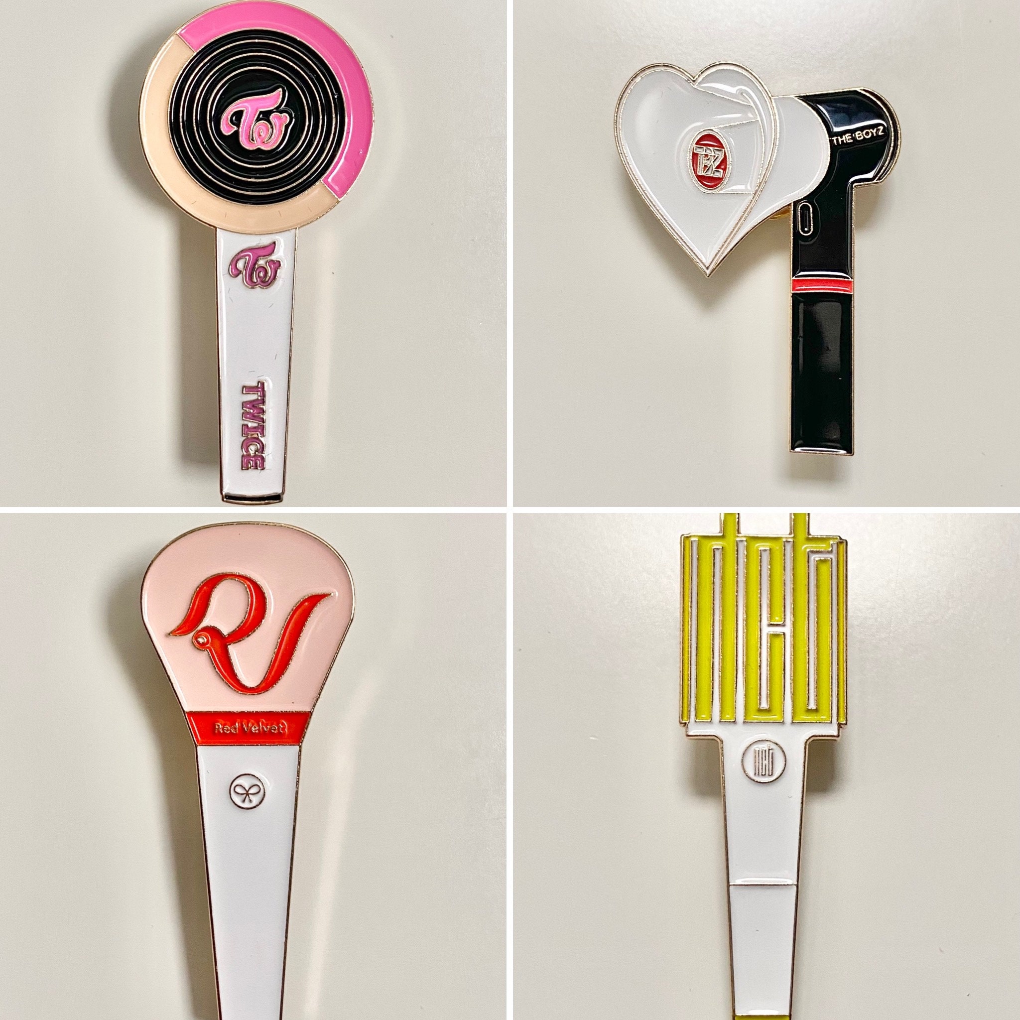 K-pop Lightstick Enamel Pin Badge BTS Blackpink TXT - Etsy