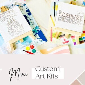 Make Every Celebration Colorful With Art Mini Kits for Kids Personalize ...