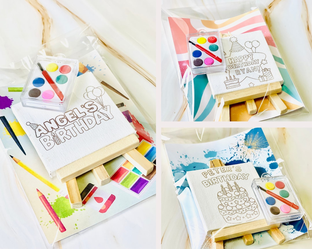 Make Every Celebration Colorful With Art Mini Kits for Kids Personalize ...