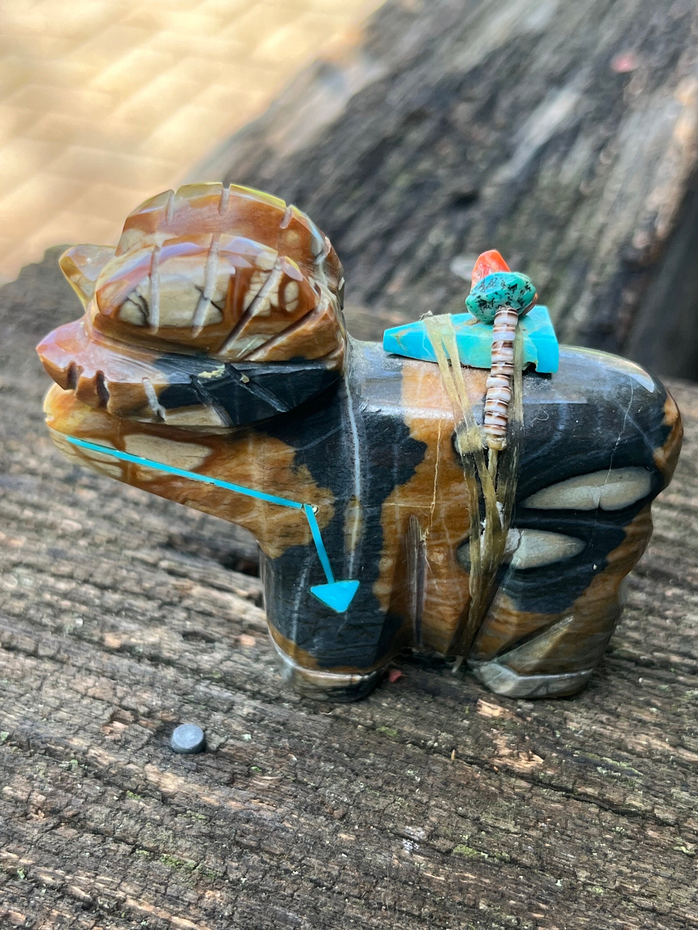 Vintage Native American Carved Ram Fetish - Etsy