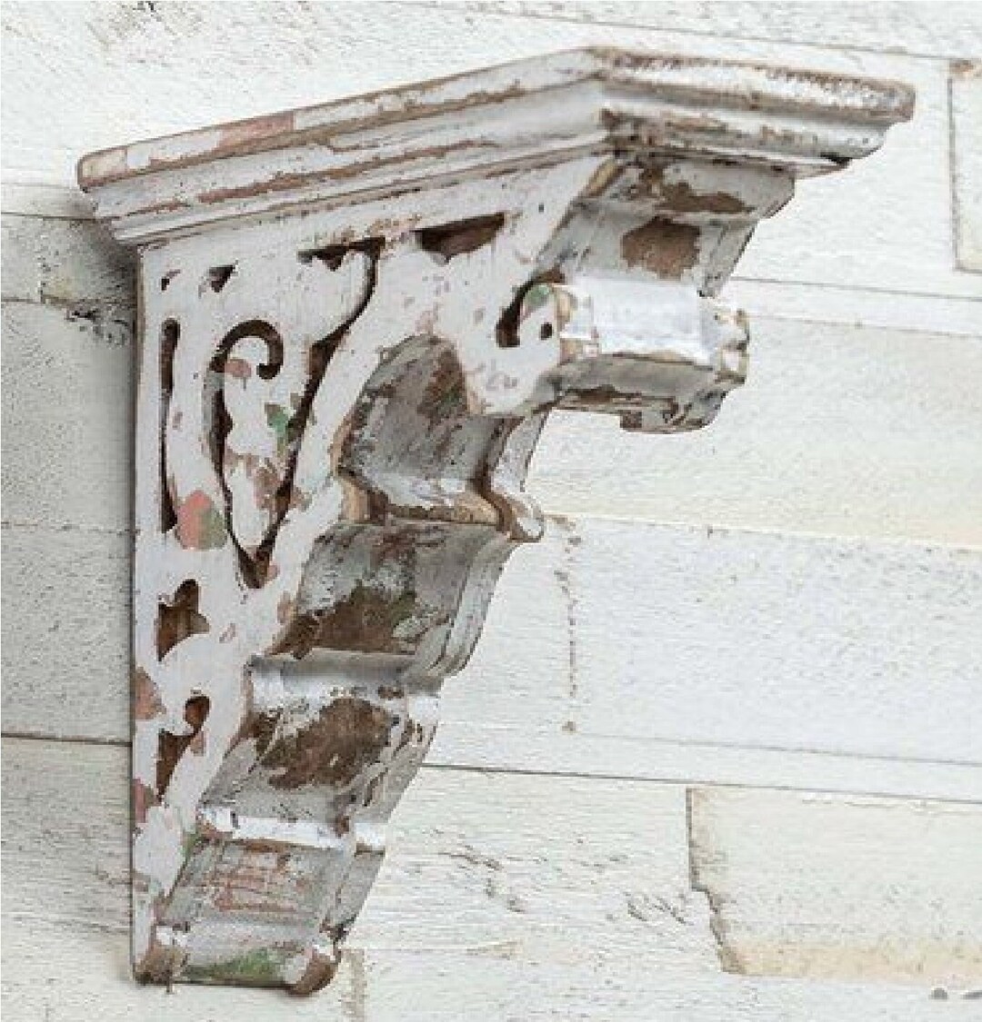 Hand-carved Wood Corbel Carving Large Classic Open Handcrafted Lovers ...