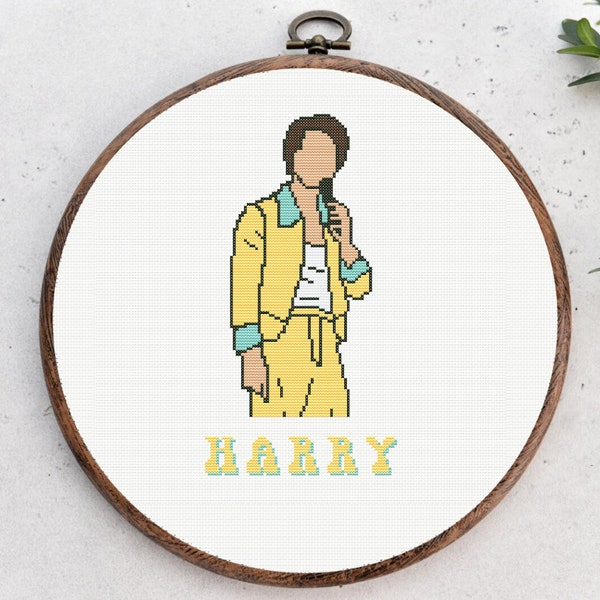 Harry Styles Embroidery - Etsy