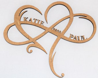 Infinity Wooden Sign - Etsy