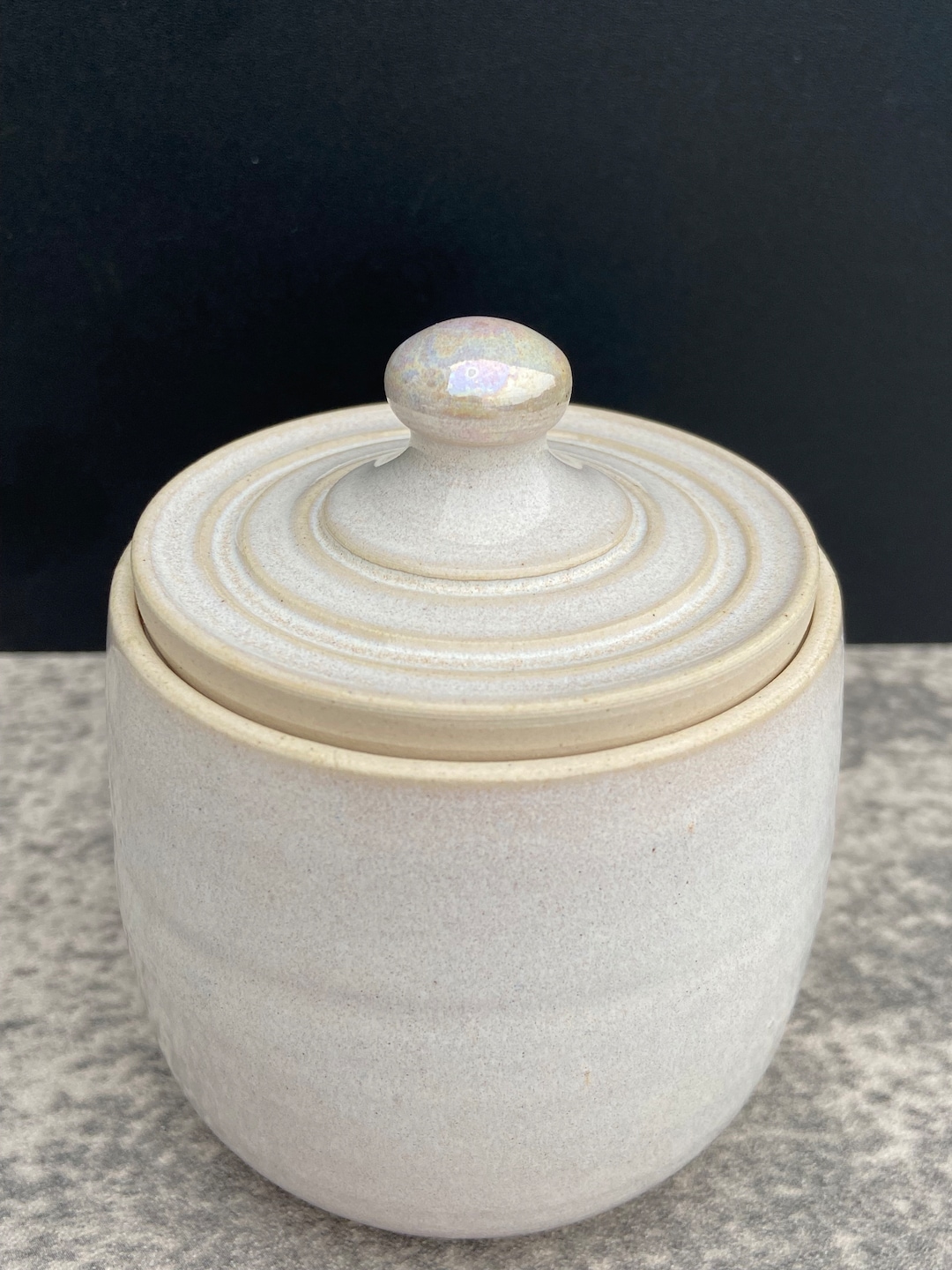 Ceramic Jar Jar With Lid Stoneware Storage Jar Jewellery - Etsy UK