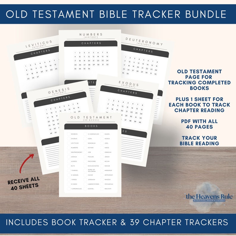 Bible Tracker | Bible Study Plan | Bible Reading Journal | Bible Study ...