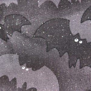 Fabric #151 Black Bats Cotton Halloween, Fall Quilt Fabric - Etsy