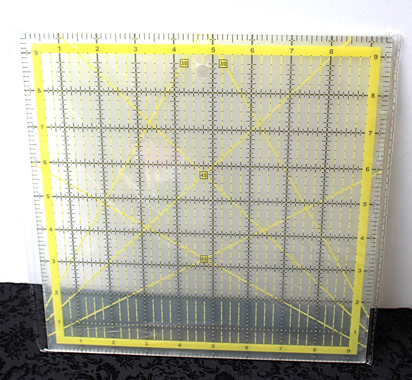 Choice of 7 Different Quilt Rulers 3" to 12" Guide Cutting Quilt Square ...