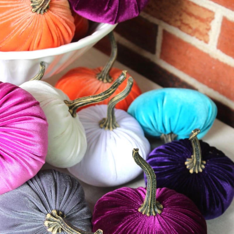 Velvet Pumpkin - Etsy