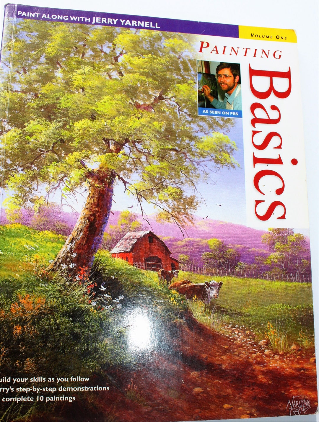 Painting BASICS by Jerry Yarnell Acrylic Painting How-to Book VOL 1 ...