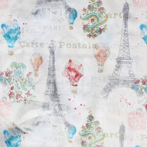 Fabric #170 Paris Watercolor Cotton Quilt Fabric 1 Yard - Etsy