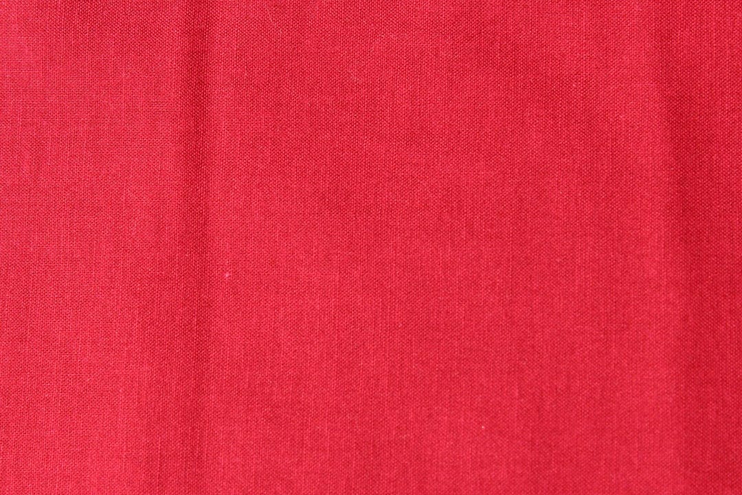 Fabric #166 Plain Red Cotton Quilt Fabric - Etsy
