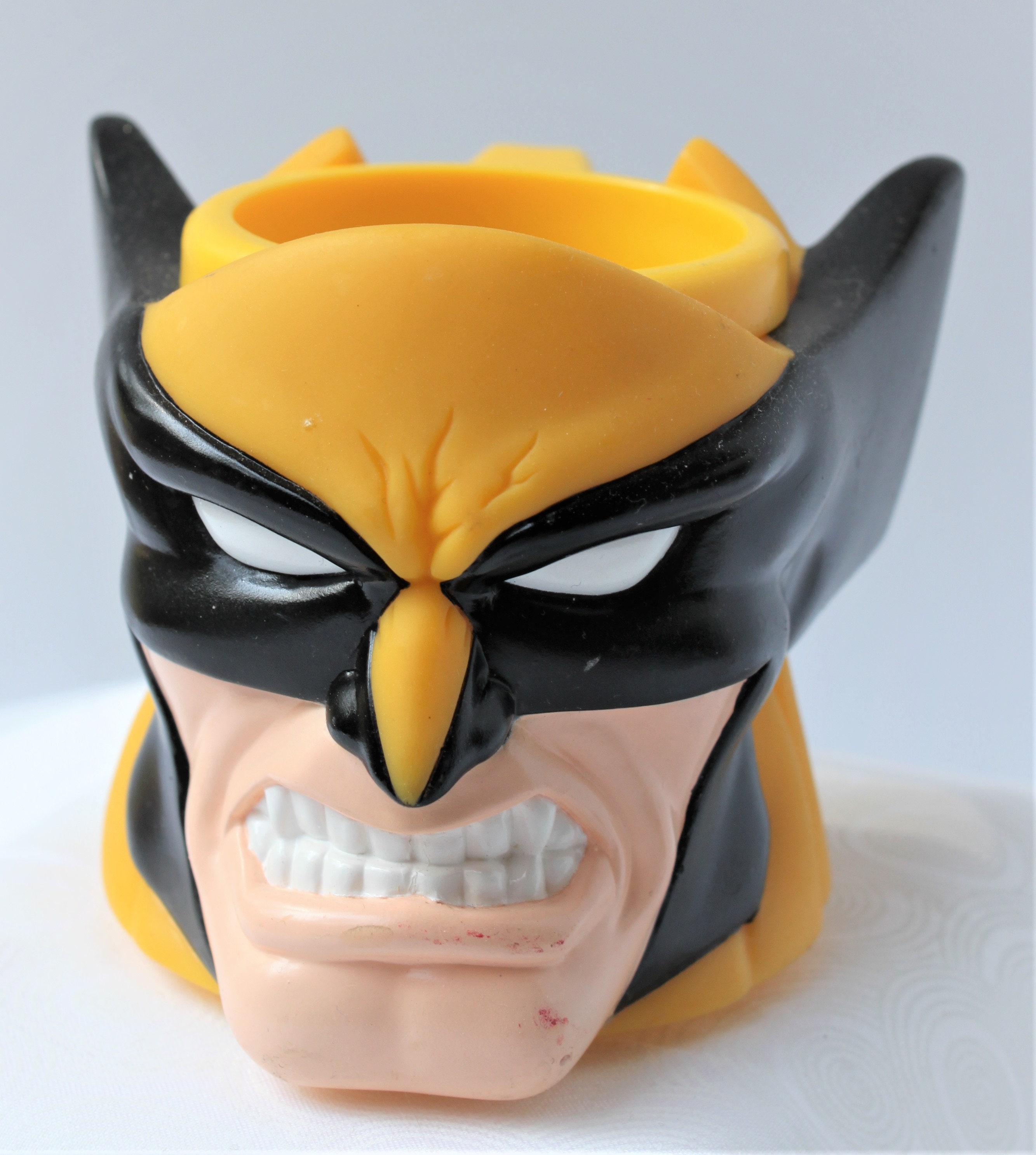 Used Kids Plastic Figural Applause Childrens Drinking Cup, WOLVERINE ...